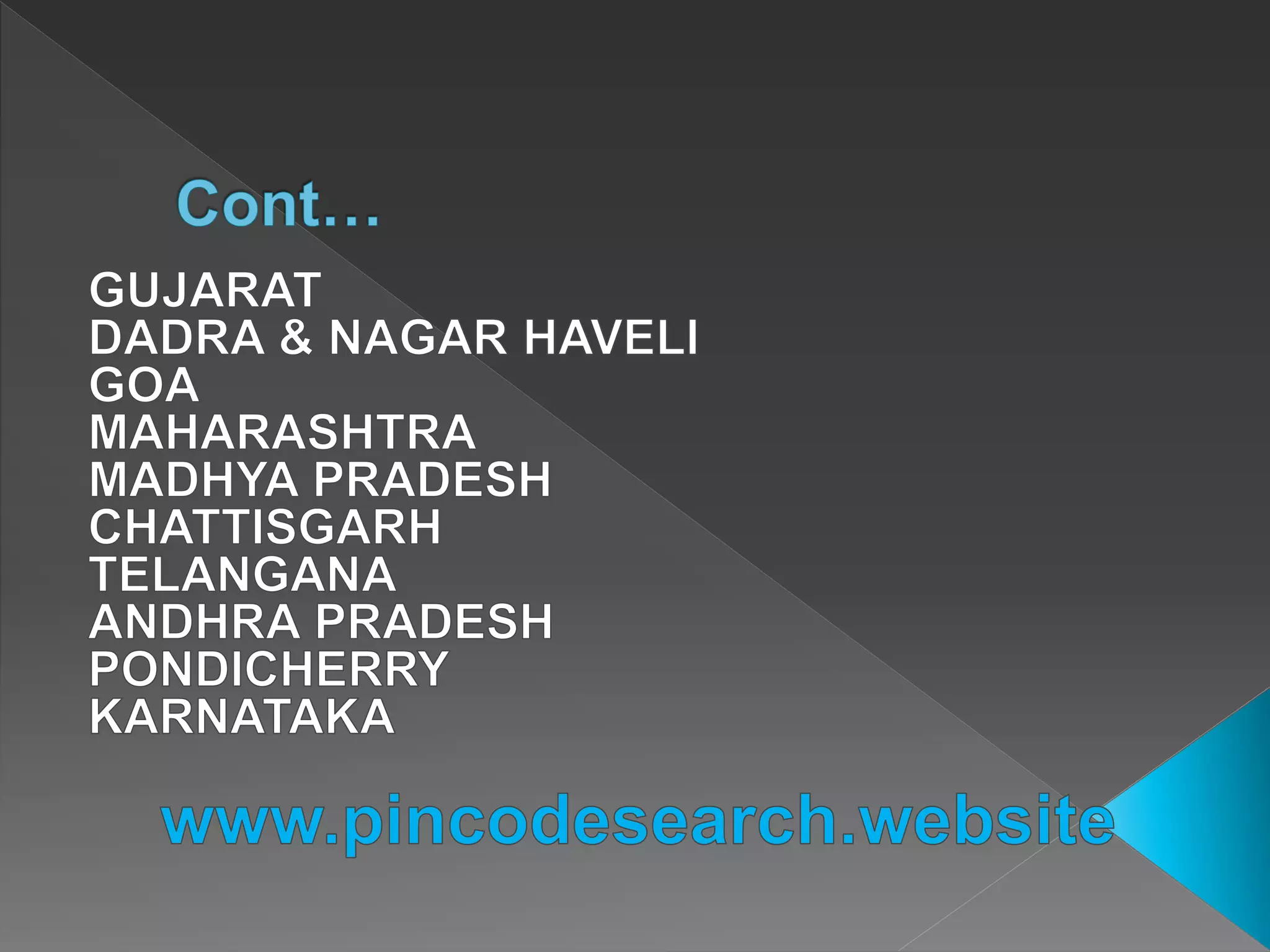 Leading Indian Pin Code Search Engine Ppt