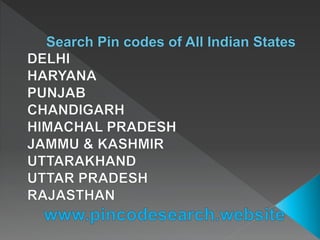 Leading Indian Pin Code Search Engine | PPT