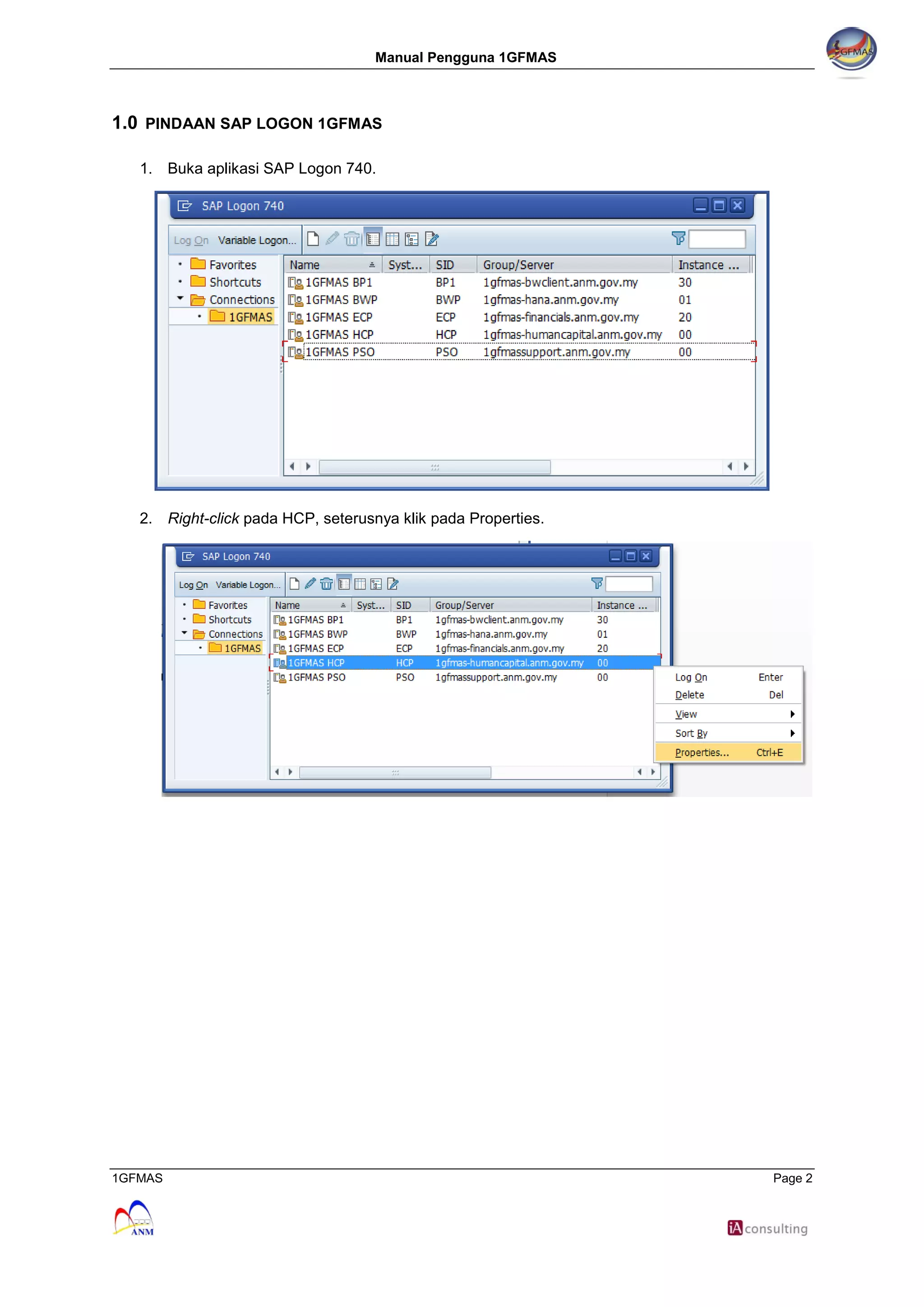 Pindaan sap logon | PDF