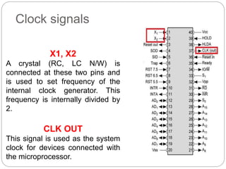 Pin diagram 8085 | PPTX