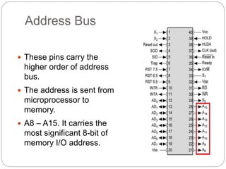 Pin diagram 8085 | PPT
