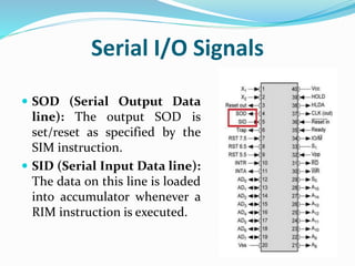 Pin diagram 8085 and explanation of 8085 microprocessor. | PPTX