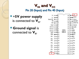 Pin diagram 8085 microprocessor(For College Seminars) | PPT