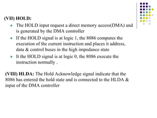 Pin digram of 8086 | PPTX