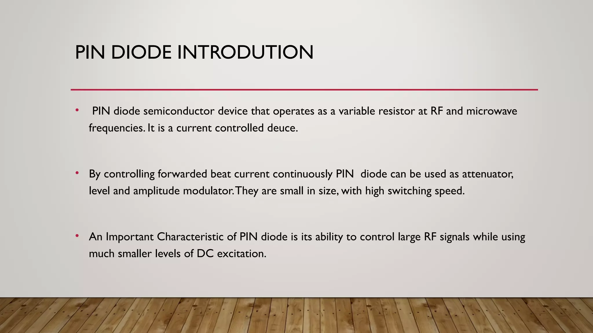 Pin diode | PPT
