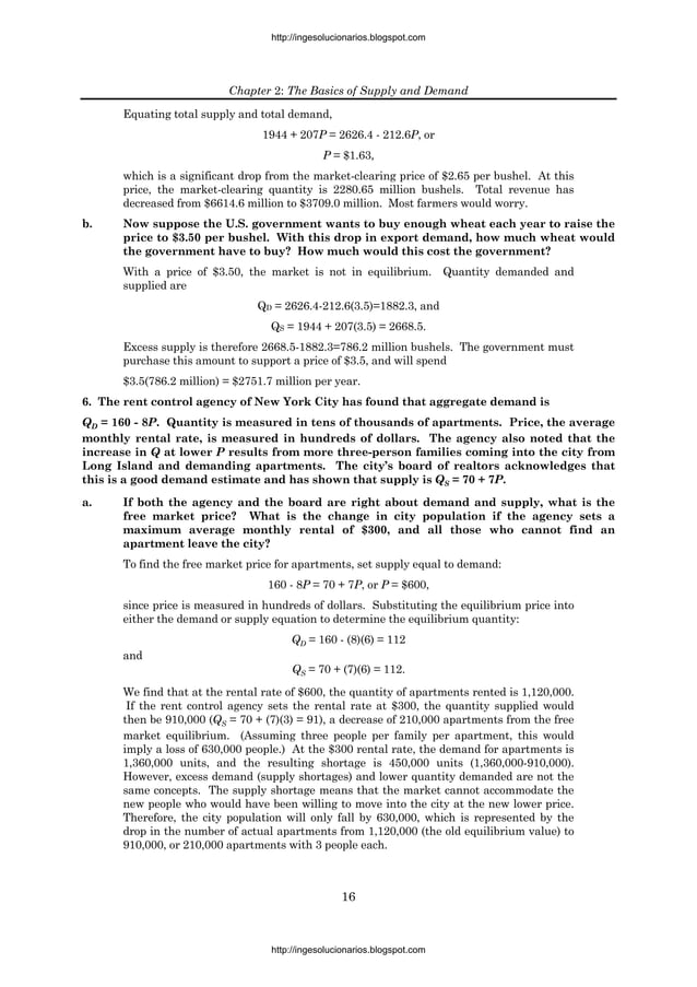 Pindyck microeconomics 6ed solution | PDF