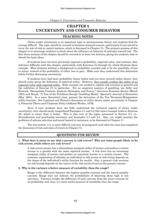 Pindyck microeconomics 6ed solution | PDF