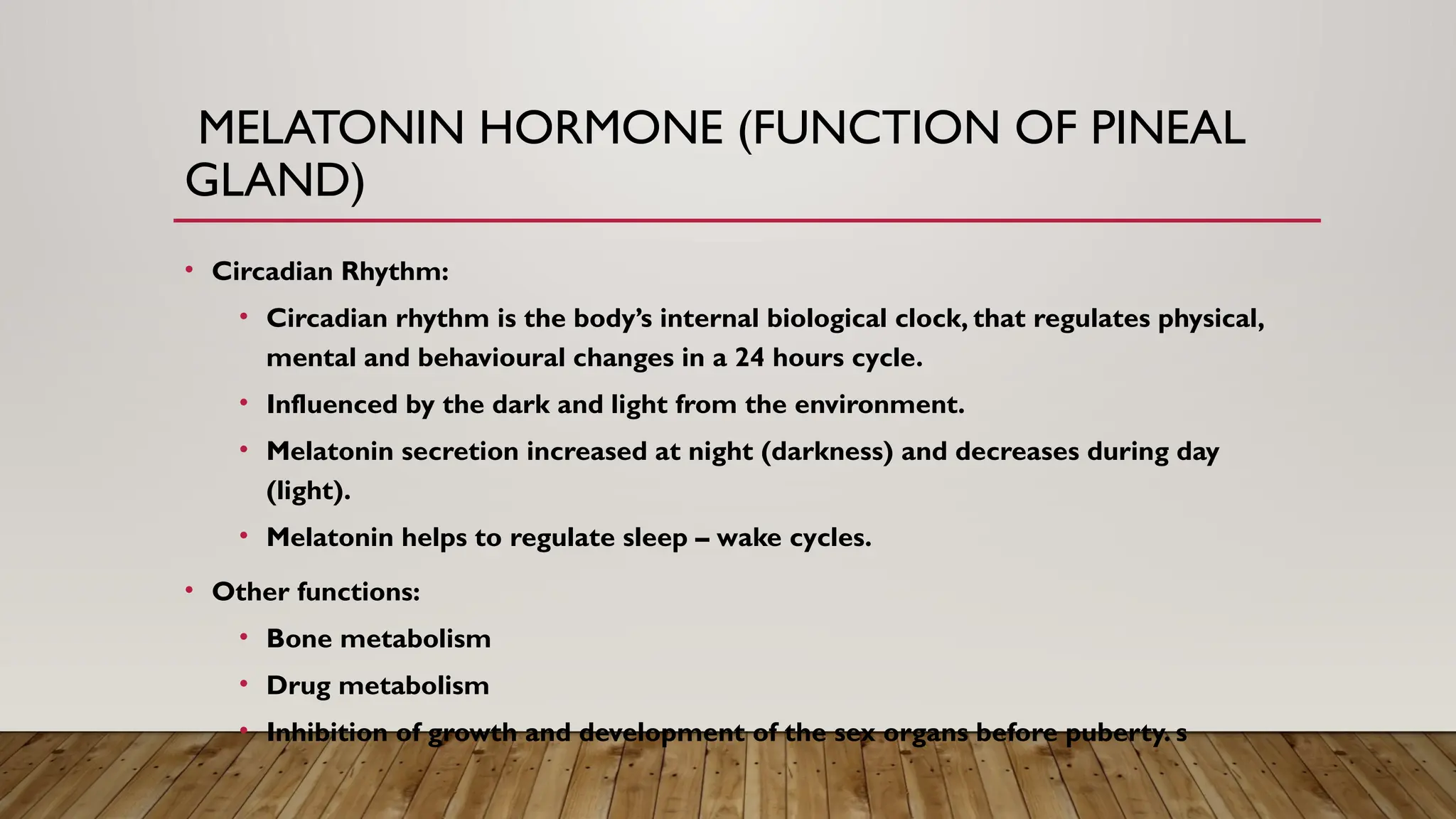Endocrine gland/Pineal Gland/microteaching | PPTX