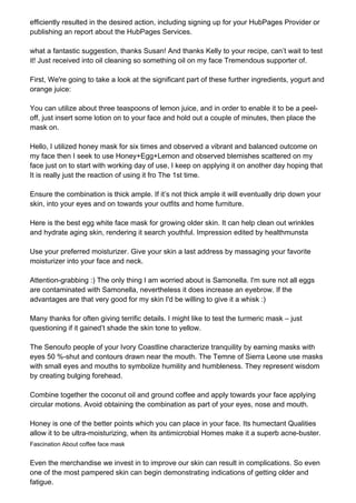 Fascination About coffee face mask | PDF