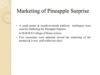 Pineapple surprise | PPTX