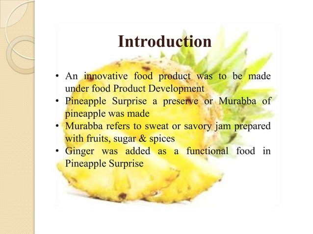 Pineapple surprise | PPTX