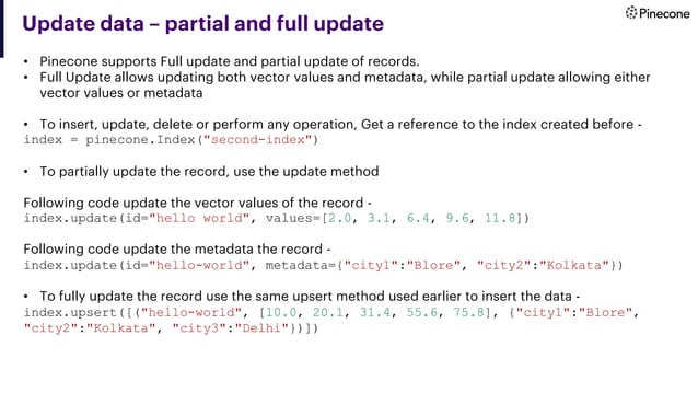 Pinecone Vector Database.pdf | Databases | Computer Software and ...