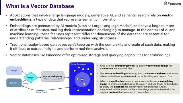 Pinecone Vector Database.pdf | Databases | Computer Software and ...