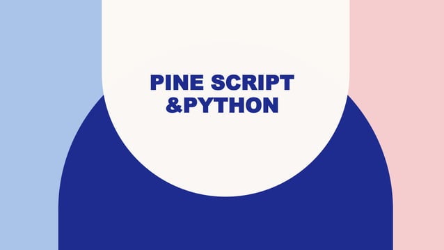 Pine Script Andpython Pdfpptx 