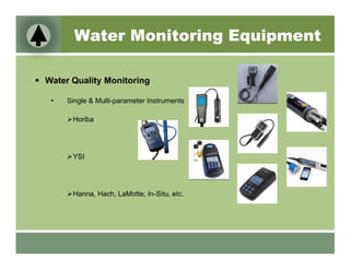 Equipment for Water Monitoring | PDF