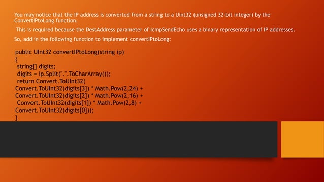 Internet control message protocol (ICMP) | PPT