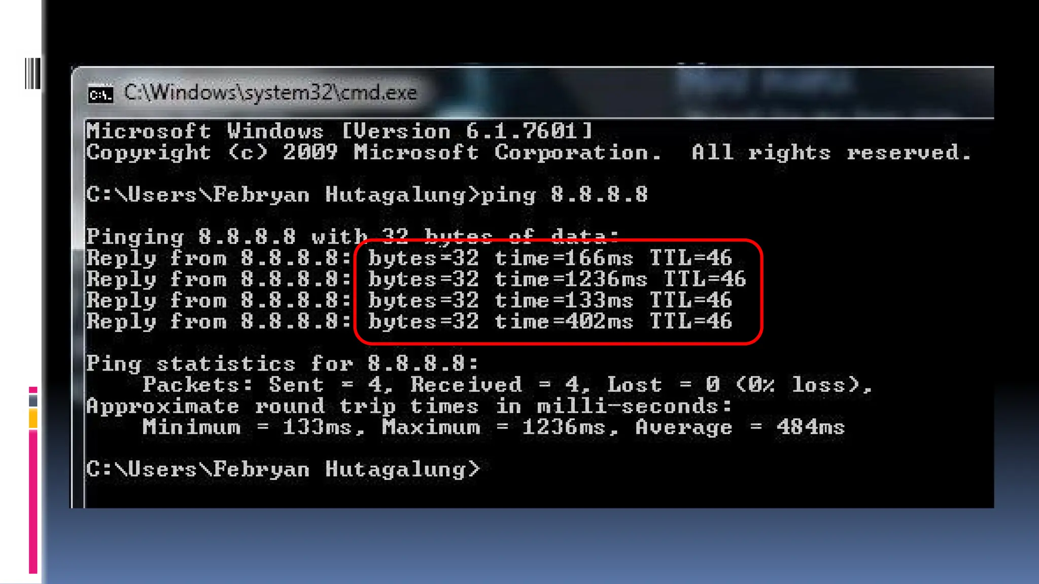 Cara dan Pemakaian Perintah PING dalam Jaringan.pptx