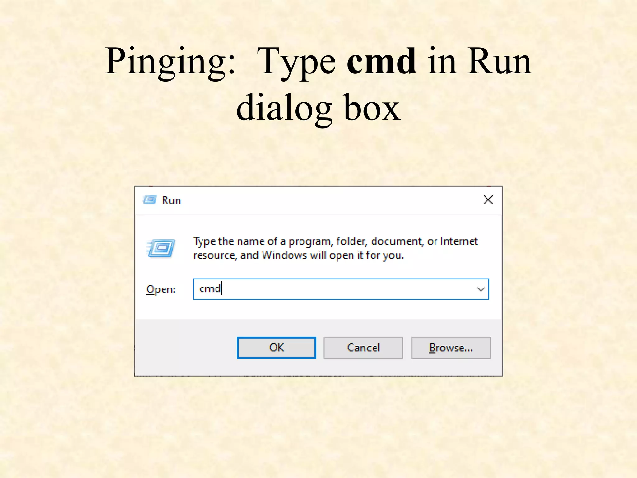 Ping And Traceroute Ppt