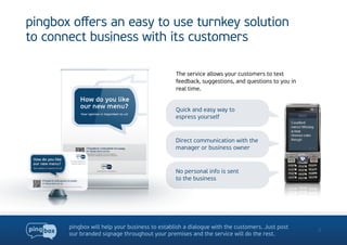 pingbox Marketing Presentation | PPT