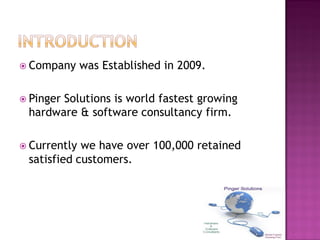 Pinger solutions background | PDF