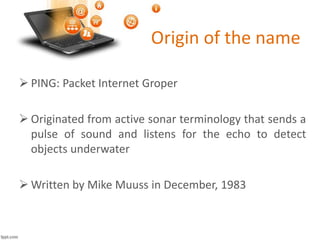 Operation of Ping - (Computer Networking) | PPTX