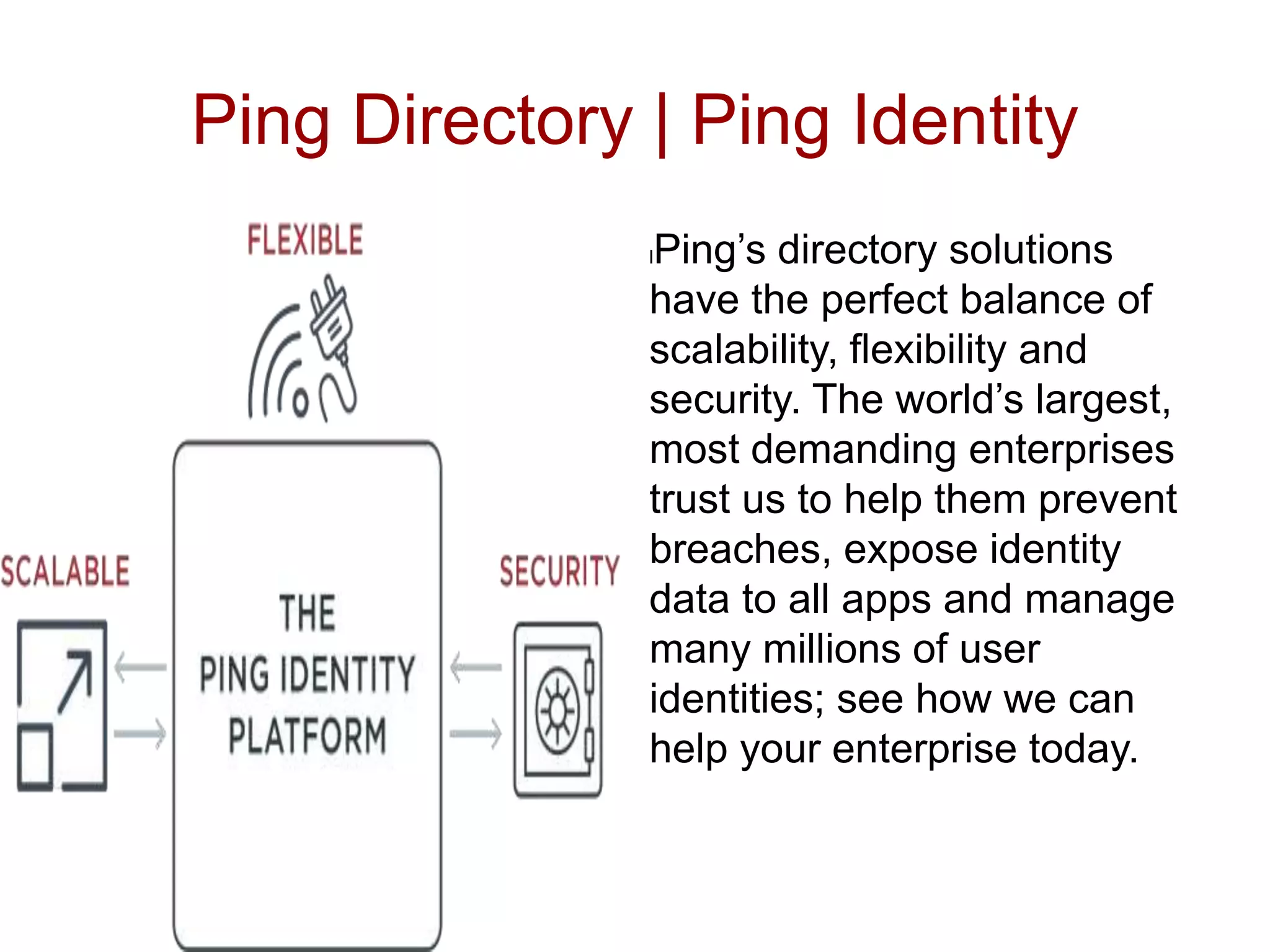 Ping Identity | PPTX | Internet | Computing