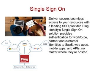 Ping Identity | PPTX | Internet | Computing
