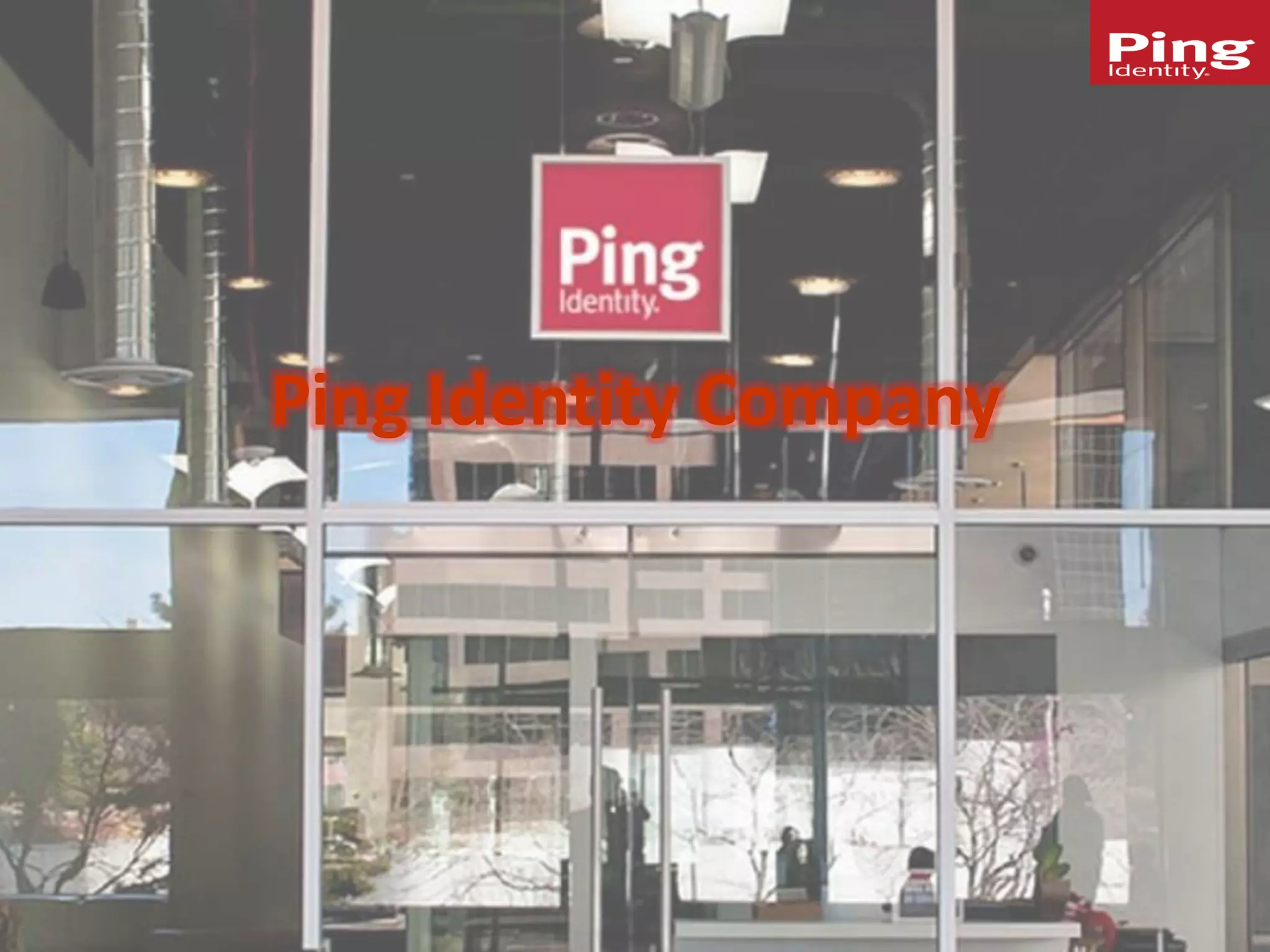 Ping Identity Company | PDF