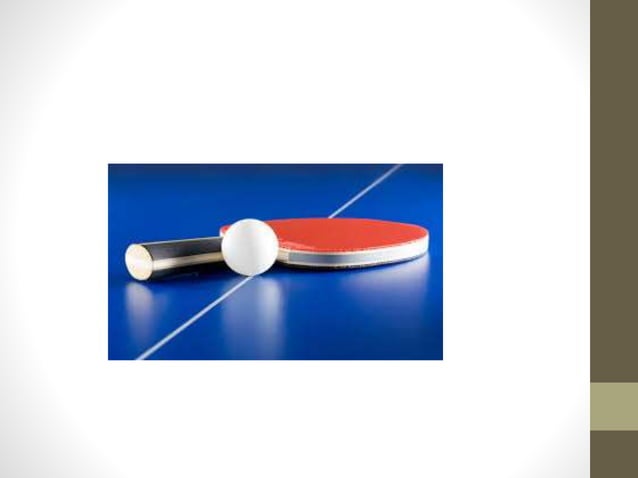 Ping pong. | PPTX