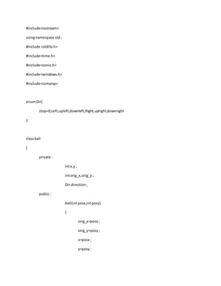 Ping pong game | DOCX