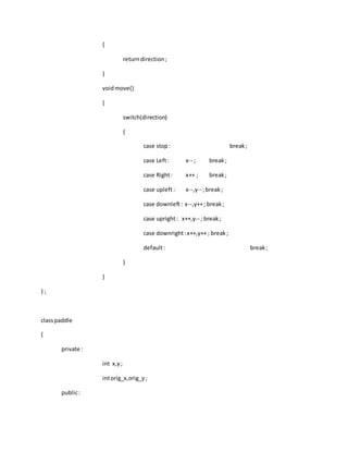 Ping pong game | DOCX