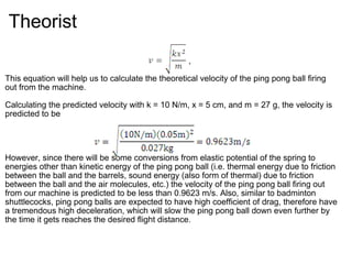 Ping pong machine_design | PPT