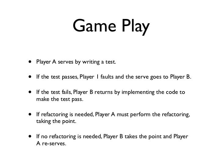Ping-Pong Programming