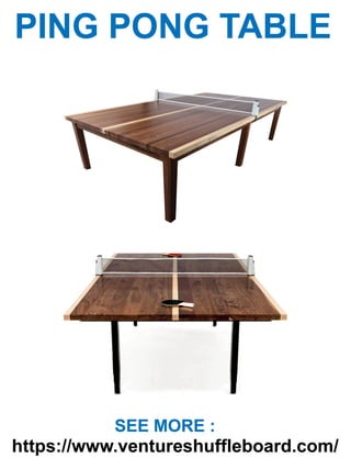 Ping pong table | PDF