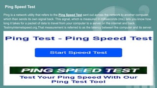 Ping Speed Test | PDF