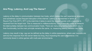 Ping Speed Test | PDF