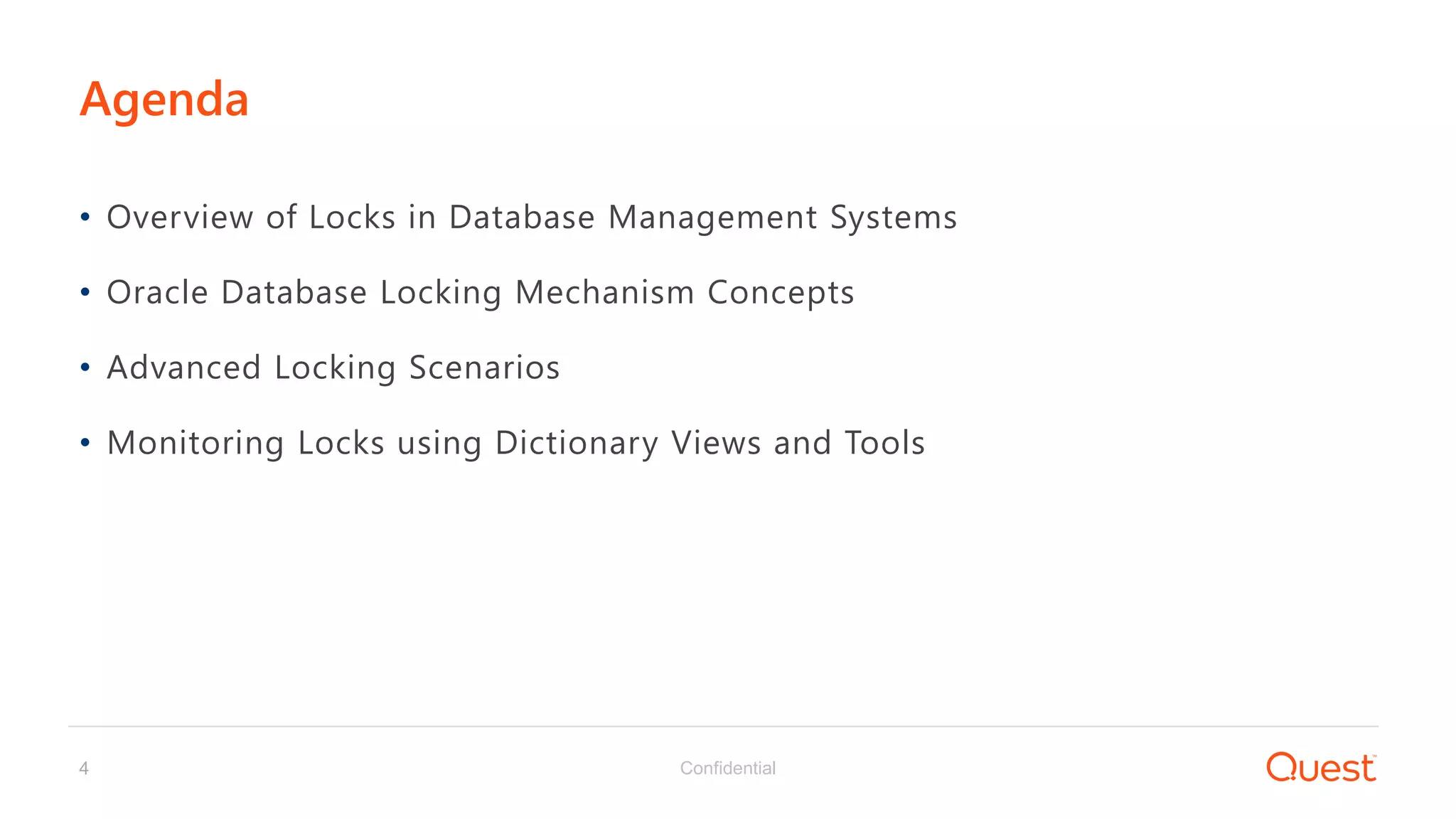 DOAG - Oracle Database Locking Mechanism Demystified | PDF