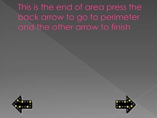 Pink area and perimeter of 2D shapes | PPTX