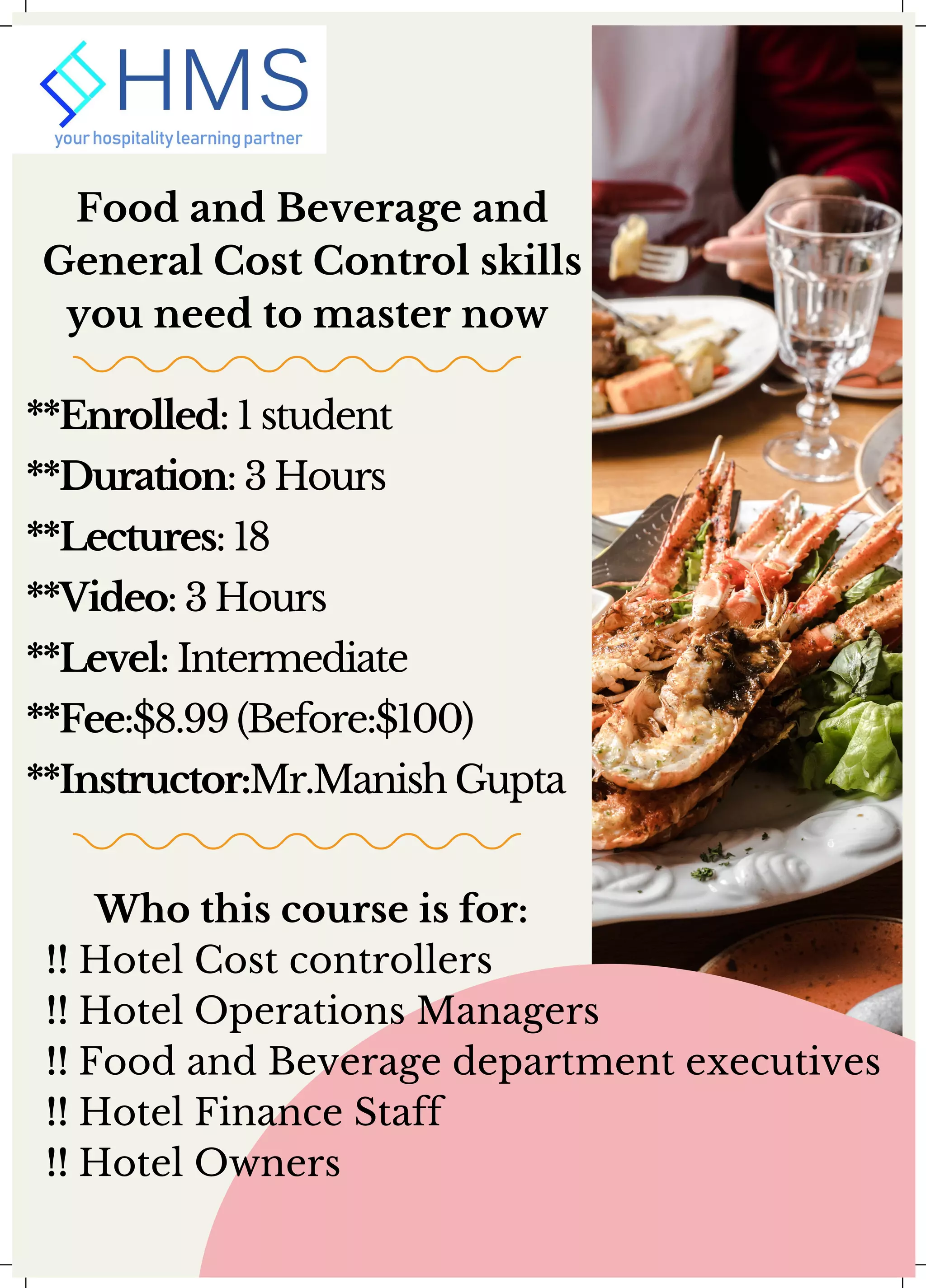 Food and beverage course | PDF