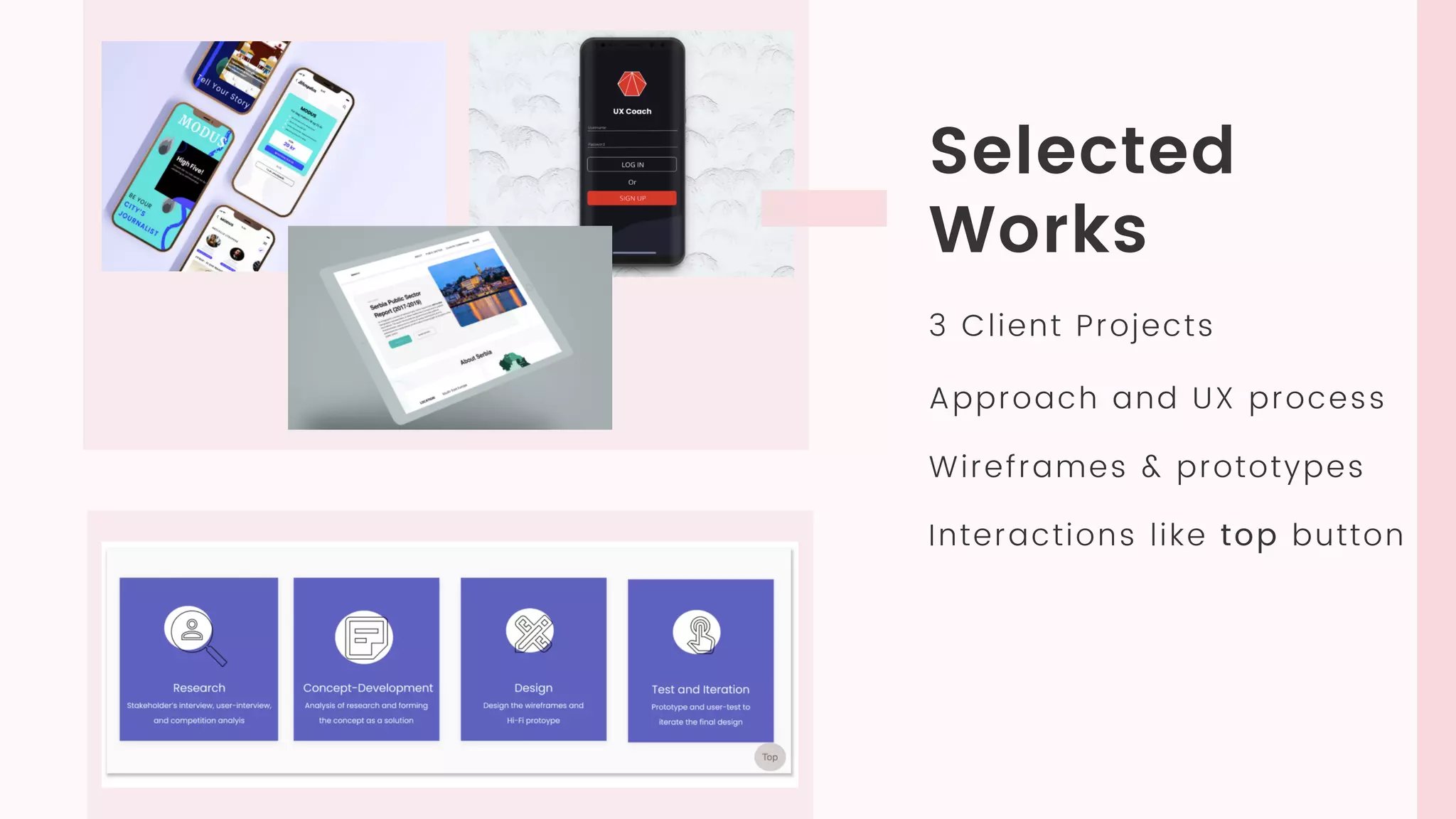 Portfolio-Interaction Designer | PPT