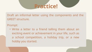 Informal/Friendly Letter using GREET.pptx