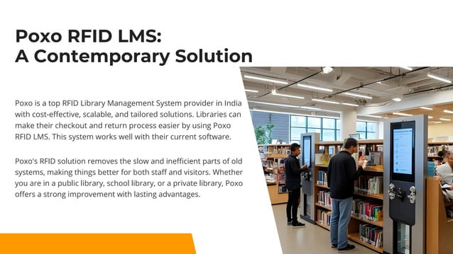 RFID Library Management System vs Old library Tech | PPT