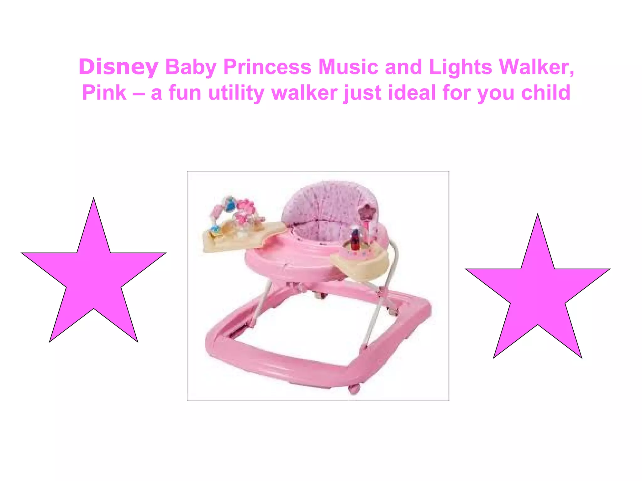 Pink baby walker,slide show | PPT