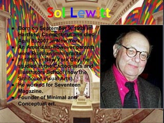 SOL LEWIT | PPTX