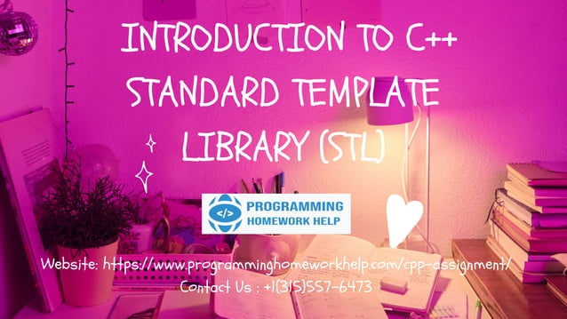 Standard Template Library Ppt 