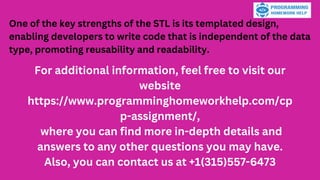 Standard Template Library! | PPT