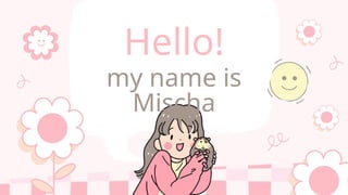 Pink Cute Illustration Introduction About Me Presentation.pptx