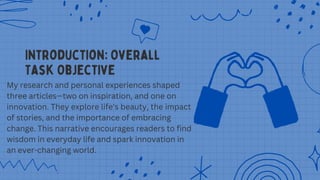 Task2 (Content Writing: Small Articles) @The Sparks Foundation | PPT