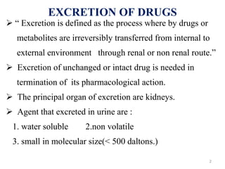excretion | PPT