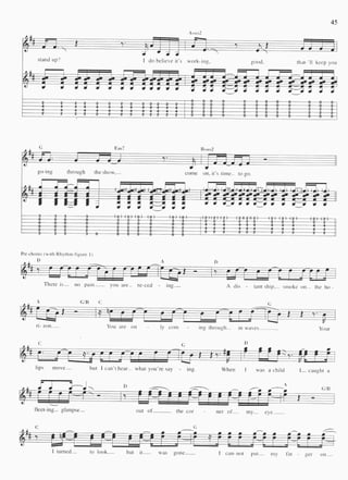 Disarm Guitar Chords